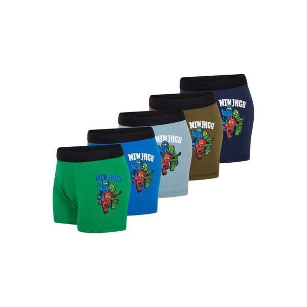 LEGO Ninjago boxershorts 5-pak til børn – Komfort & motiv
