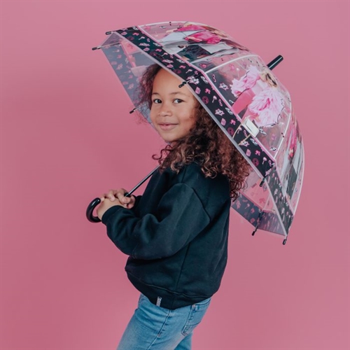 Barbie paraply til børn
